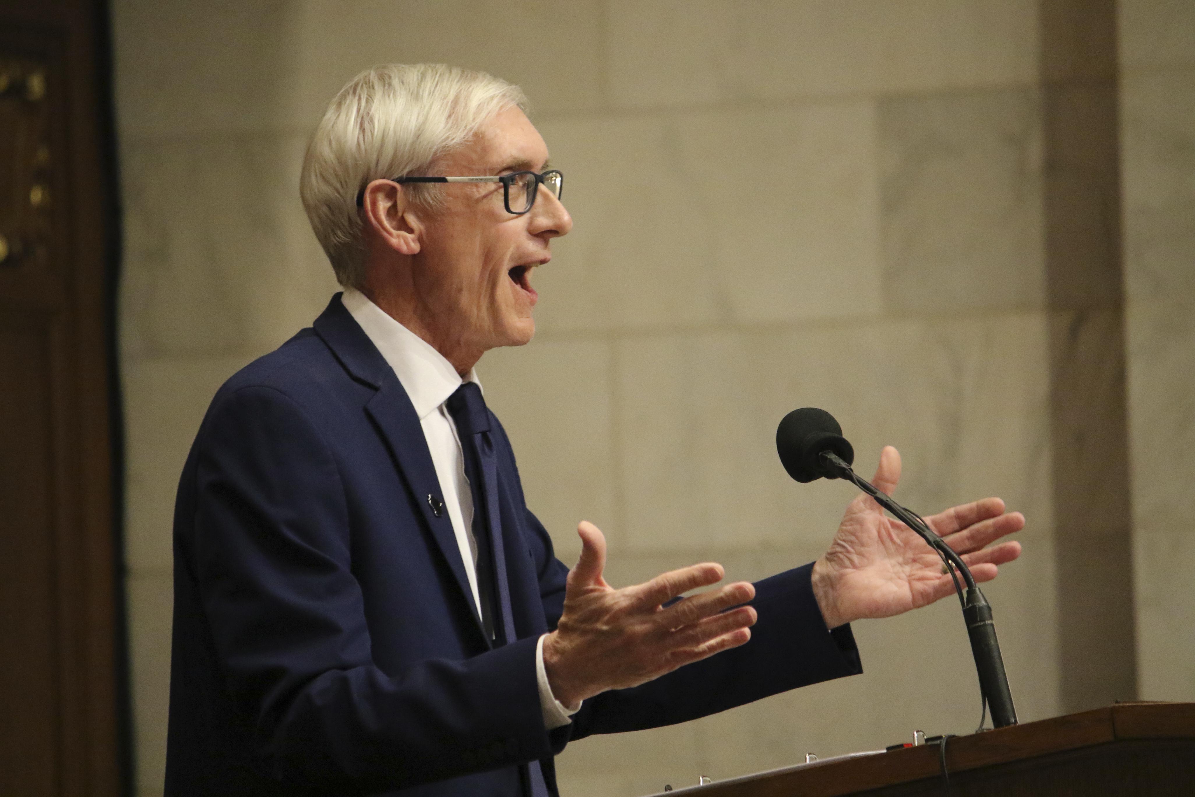Evers Again Tries To Take Credit For Republican Budget Surpluses