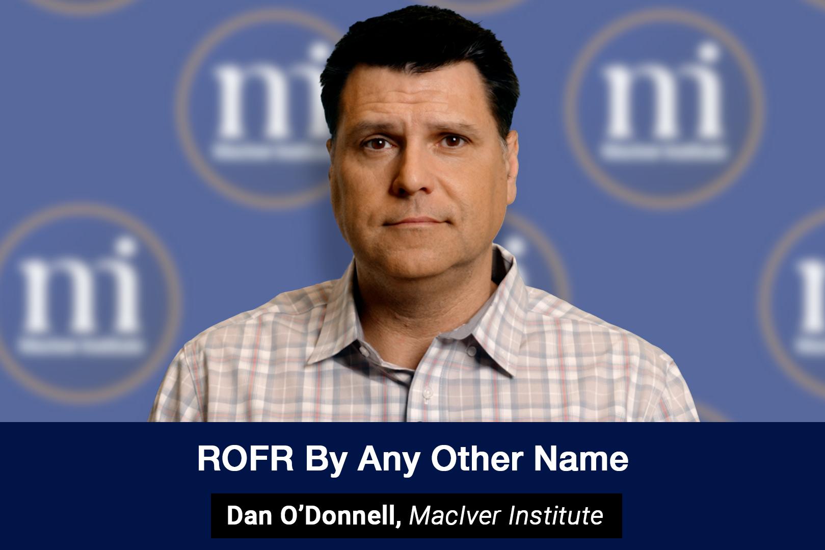 ROFR By Any Other Name | Video | MacIver